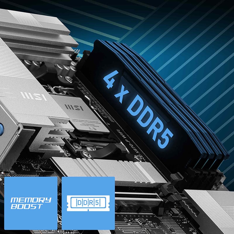 MSI PRO X870-P WIFI ATX AM5 Motherboard, USB 4.0, 4x SATA 6Gb/s, AMD Wi-Fi 7,USB 4.0 - Newegg.ca